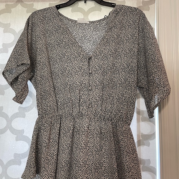 Tops | Leopard Top | Poshmark